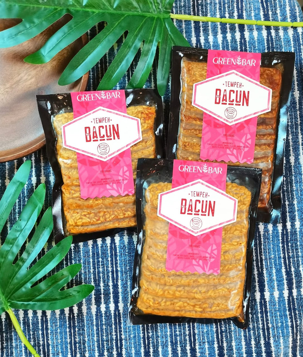 Frozen Tempeh Bacun | Plant-Based Vegan Food | Green Bar
